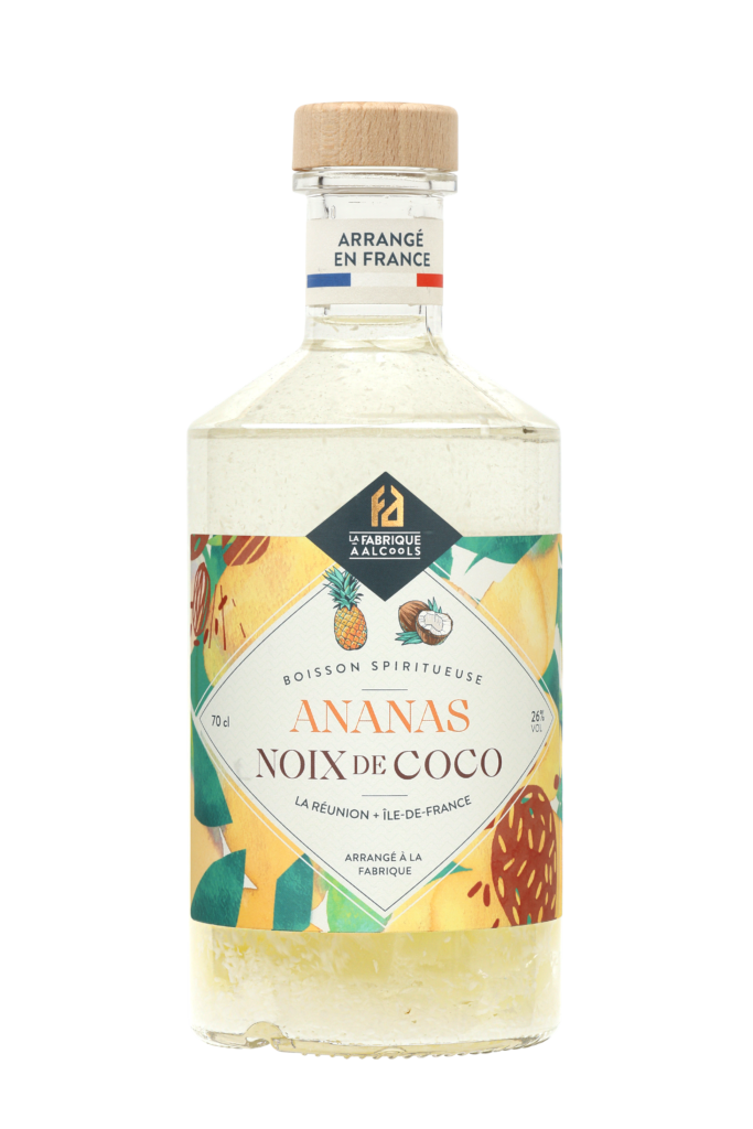 LES ARRANGÉS Ananas– Noix de Coco 26° - La Fabrique à Alcools